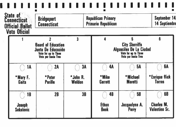 Here Ya Go: Sample Ballots For All September 14 Primary Races – Only In ...
