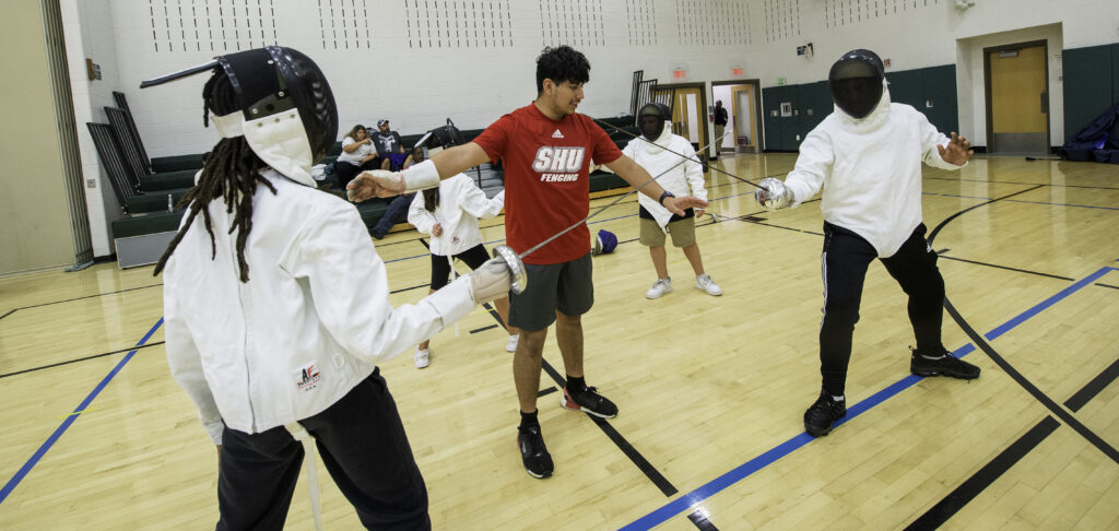 Sacred Heart Partners With McBride Foundation’s Fencing Program For ...