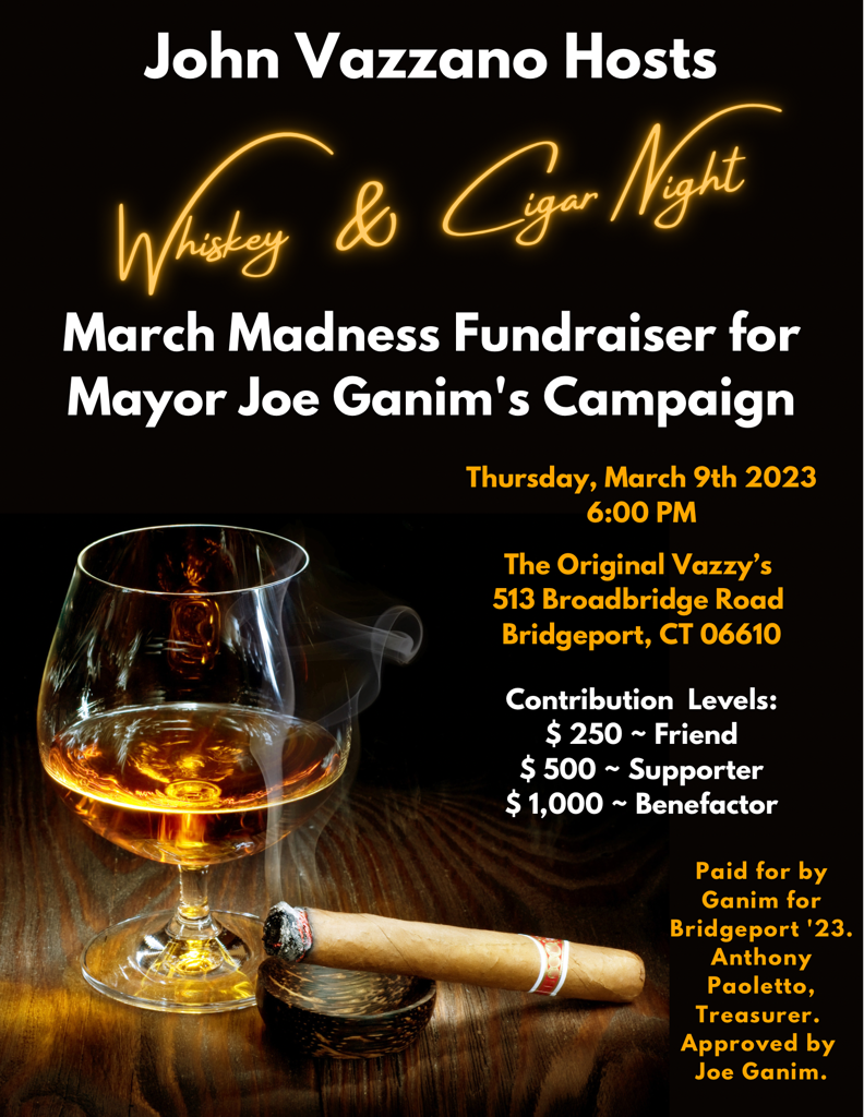 Paging Cigar Aficionados –The Mayor’s March Madness Fundraiser – Only ...