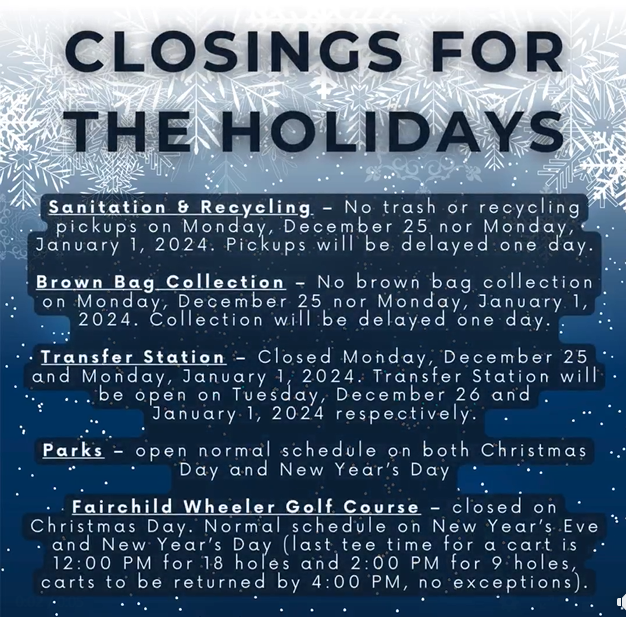 A Holiday Salute To OIB Friends! – Only In Bridgeport®