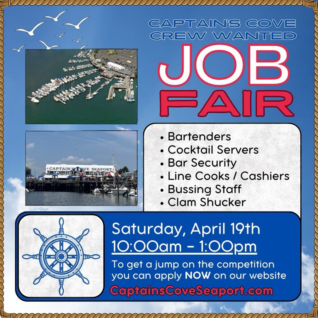 Job Fair At Captain’s Cove Seaport – Only In Bridgeport®