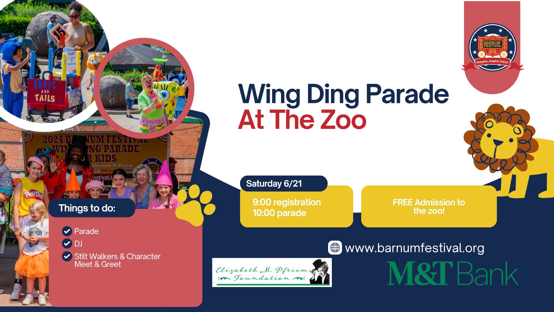Step Up Kids! Go Wild At Saturday’s Wing Ding Parade, CT’s Beardsley ...