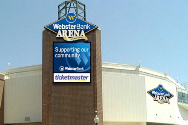 Definition Of Good News: Webster Bank Arena At Harbor Yard – Only In ...
